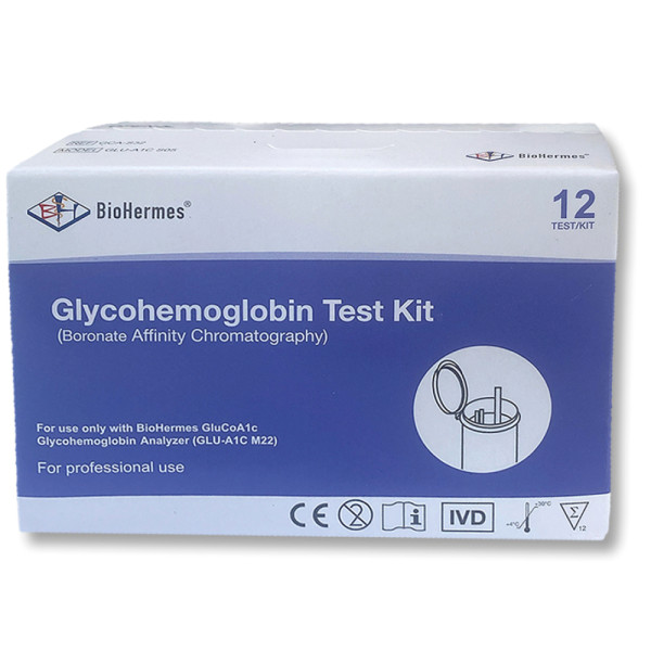 Bio Hermes Test Kit For GluCoA1c Blood Glucose and Glycohemoglobin ...