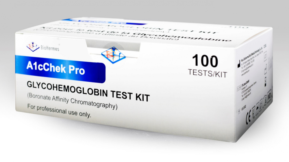 BioHermes Test Kit For A1cChek Pro Glycohemoglobin Analyzer - BioTrade Oman